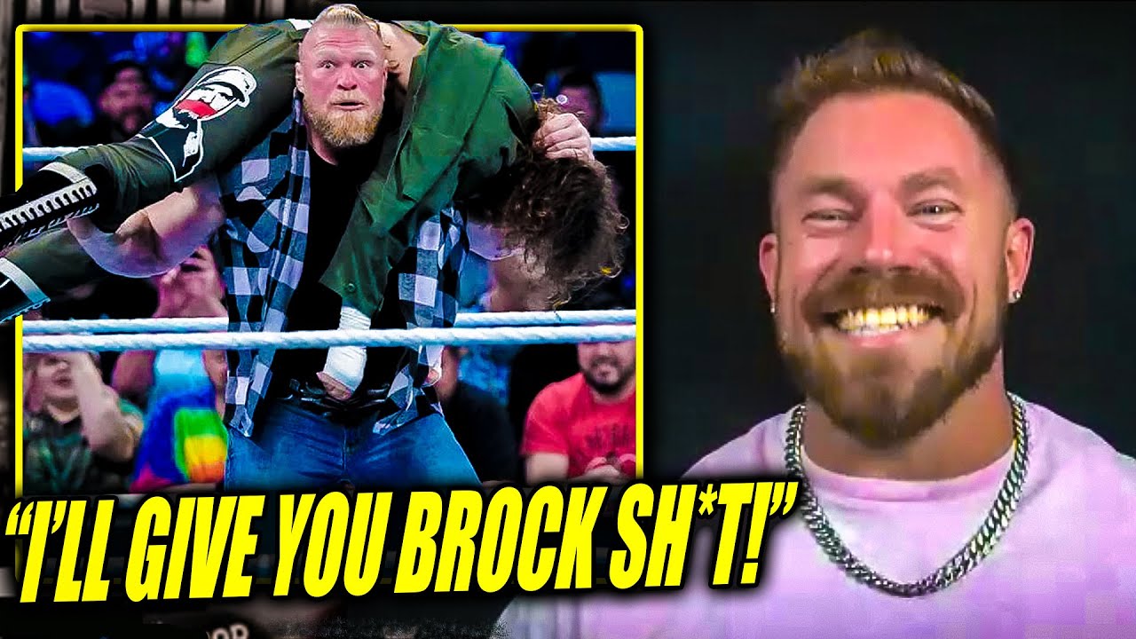 Flex (Sami Zayn’s Buff Nurse) Tells a Hilarious Brock Lesnar Story ...