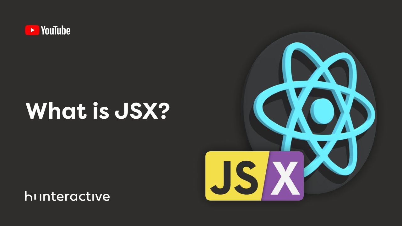What is JSX? - Hi Masterclass #39 - YouTube