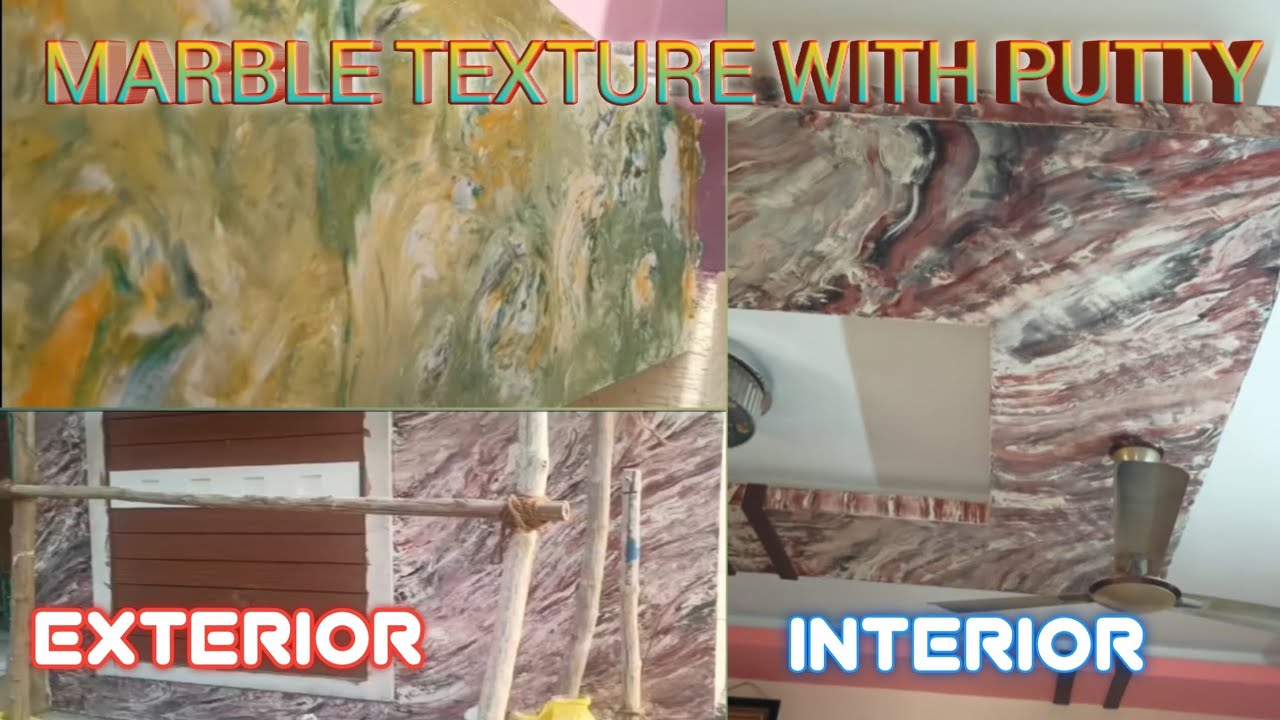 Marble texture with putty for interior and exterior home designs || # ...