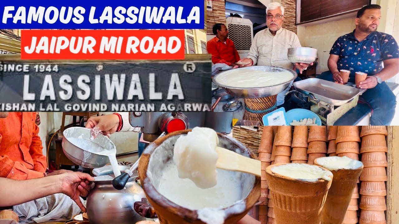 Sip the Best Lassi in Jaipur: Meet the Iconic Lassiwala Since 1944 | World Famous Lassi | - YouTube