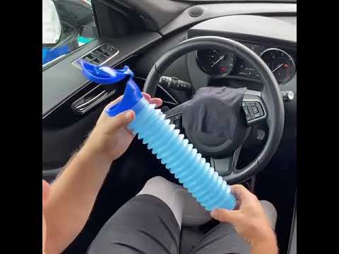Men's Pocket Toilet - Your Bathroom In The Car - YouTube