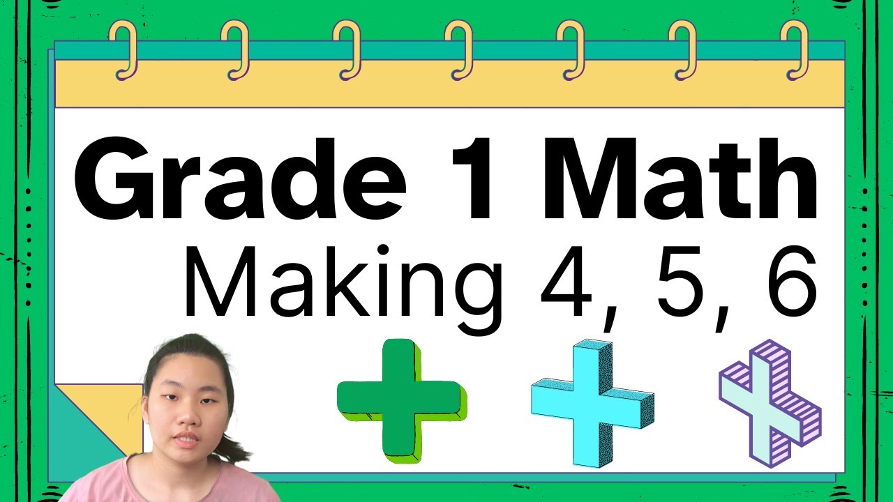 Grade 1 Mathematics Lesson 24 : Making 4, 5, 6 - YouTube