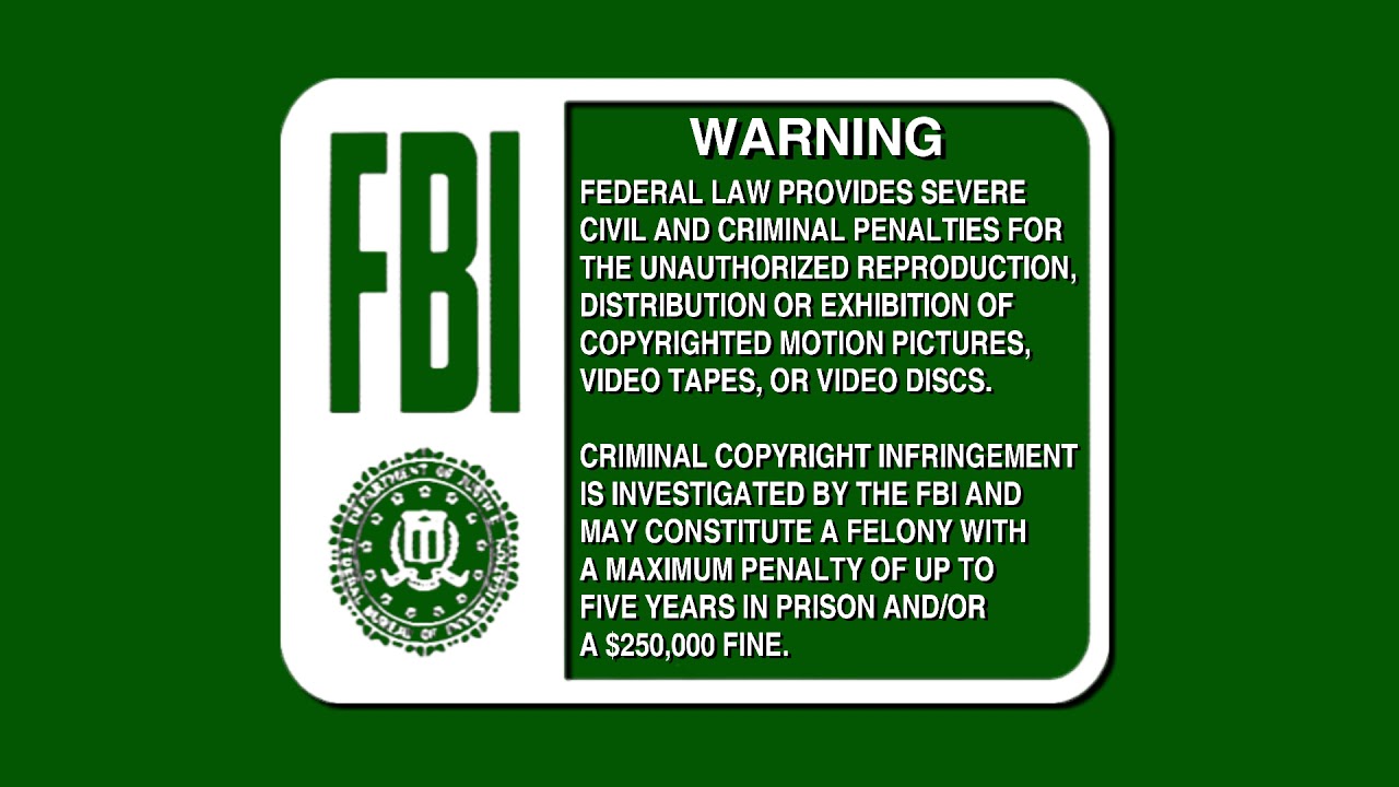 Buena Vista/Walt Disney/Ruff Ruffman Blu-ray FBI Warning Screen (60fps ...