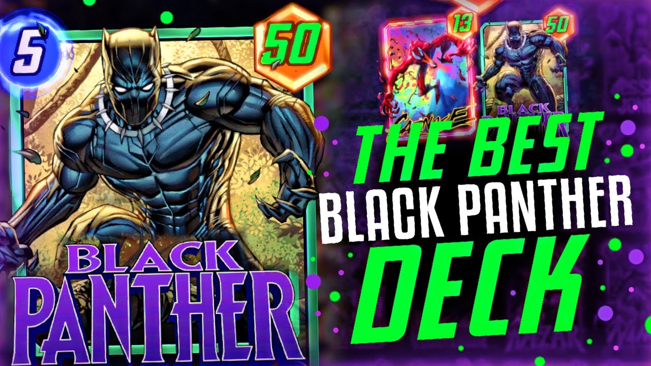 BLACK PANTHER DECK - Marvel Snap UPDATE - YouTube