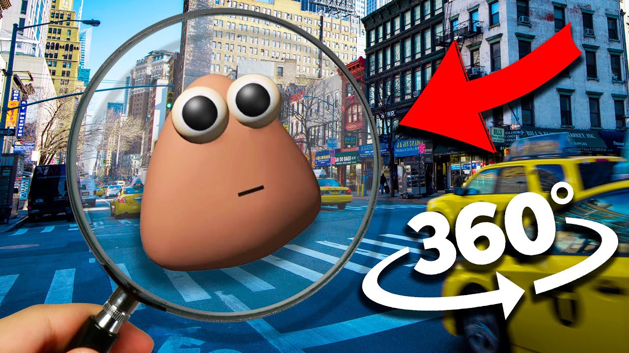 Find POU NEW | POU ADOPT POULINA! Finding Challenge 360º VR Video - YouTube
