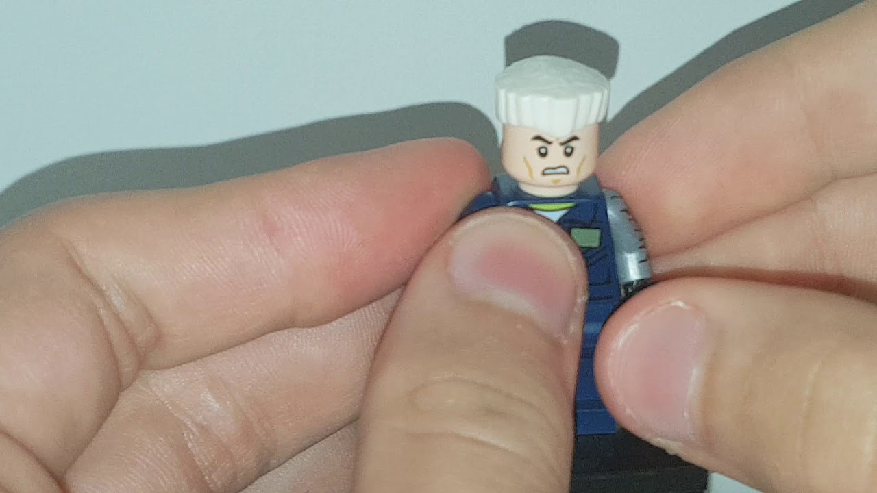 LEGO Custom Marvel Cable Figure - YouTube