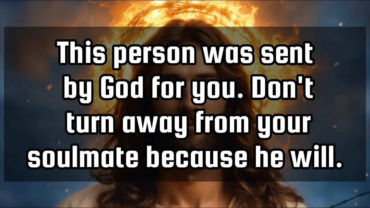 God's urgent message💌This person was sent by God for you. Don't turn ...