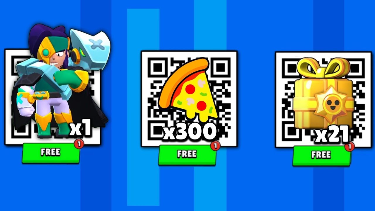 FREE! x300 & BRAWL PASS QR CODES🥳 | BRAWL STARS QR CODES 2025 | BRAWL ...