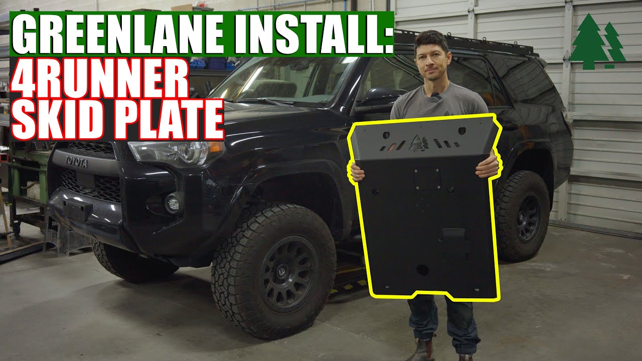 4Runner Skid Plate - YouTube