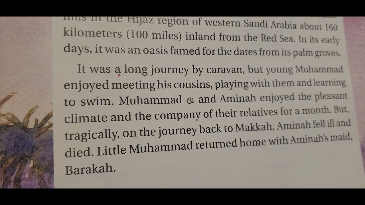 Story: A Visit to Madinah with the Mother [Book: 365 Prophet Muhammad ...