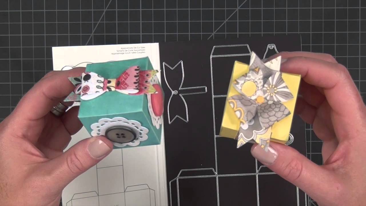 Little B Box & Bows Cutting Dies on Top Dog Dies - YouTube