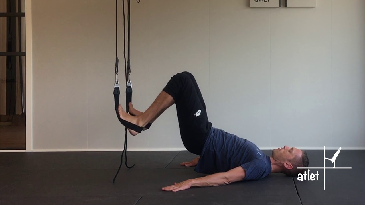 Hamstring Curl - Sling training - YouTube