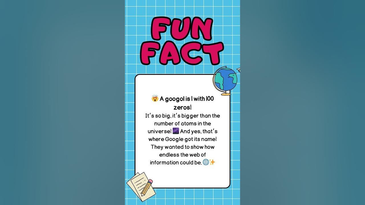 Did You Know A Googol Is 1 With 100 Zeros 🤯 Youtube