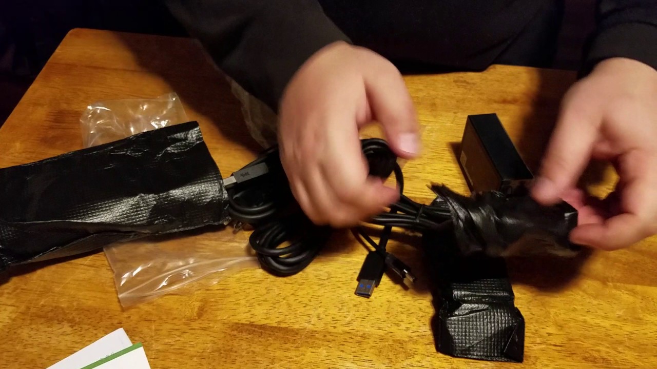 Free Xbox One S Kinect adapter Unboxing - YouTube