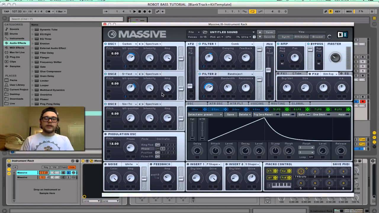 [Tutorial] NI Massive - Robot Bass - YouTube