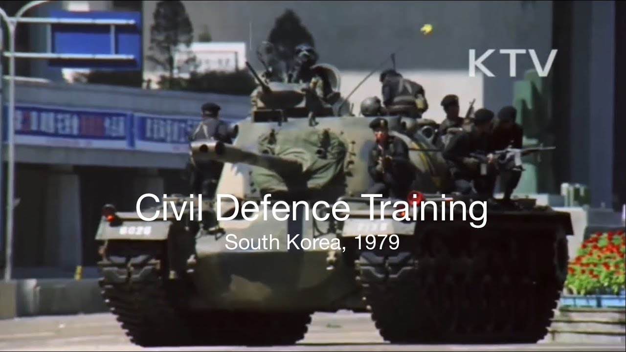 Civil Defence Training | South Korea, 1979 - YouTube