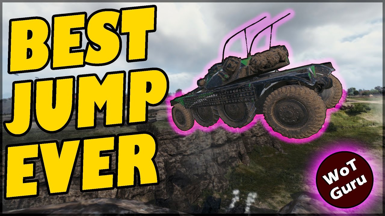 World of Tanks: BEST JUMP EVER | Clearing an "Impossible" Valley Jump ...