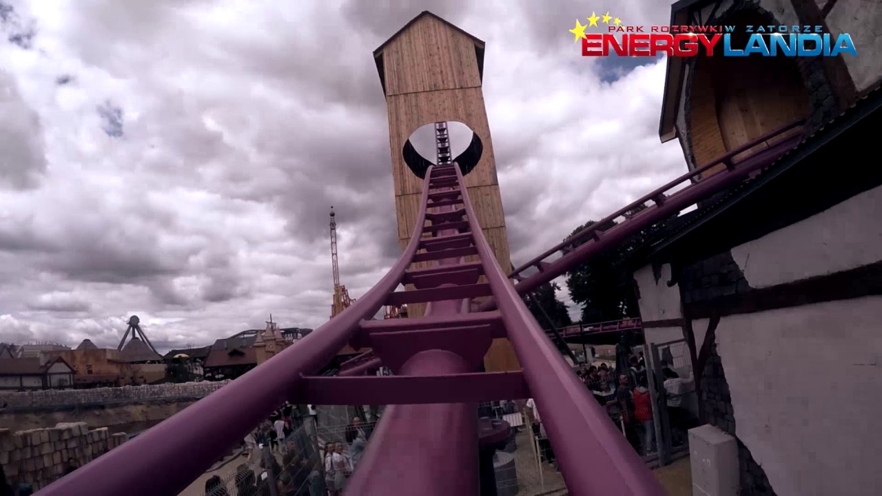 Park Rozrywki Energylandia - Roller Coaster Boomerang POV - YouTube