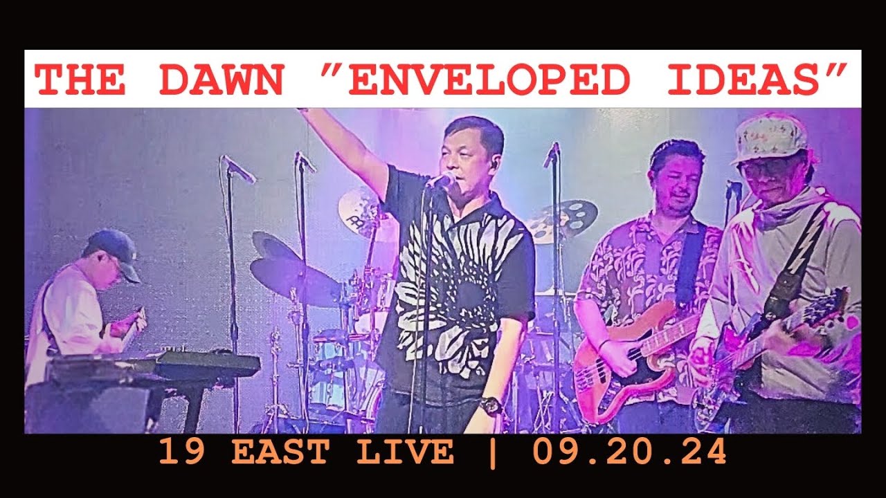 ENVELOPED IDEAS THE DAWN LIVE | 19 EAST 09.20.24 - YouTube