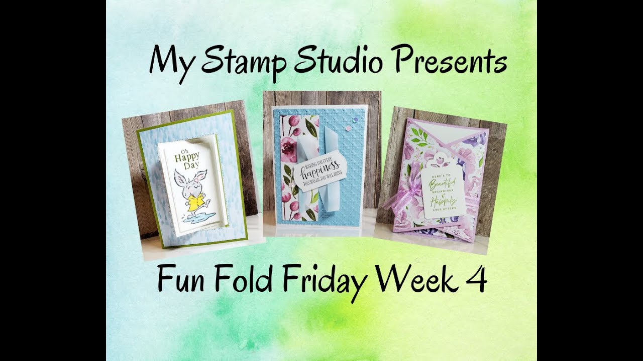Fun Fold Friday Class Week 4 - YouTube