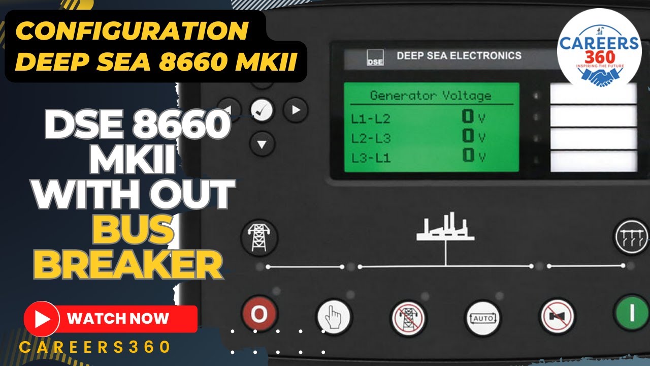 Deep Sea 8660 MKII using with out BUS Breaker /Common BUS Breaker ...