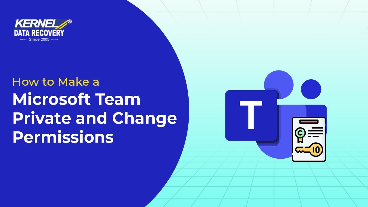 How to Make a Microsoft Team Private and Change Permissions - YouTube