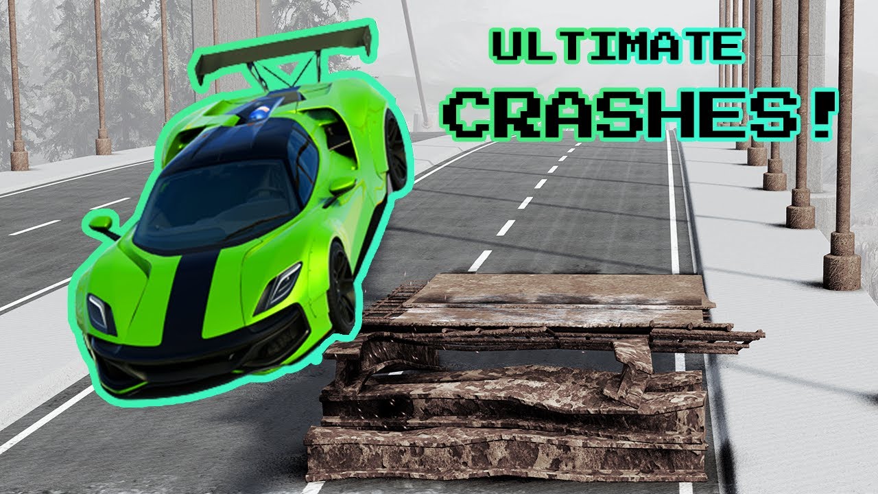 ULTIMATE Car Crashes Compilation #1 - BeamNG.Drive - YouTube