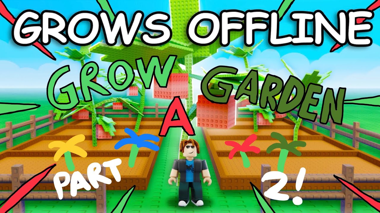 POBLOX GROW A GARDEN!🪴PART 2!! (Grows Offline) - YouTube
