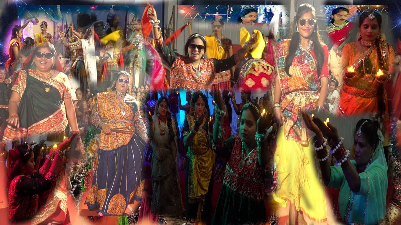 Jabalpur samdariya colony rass garba 2025 - YouTube