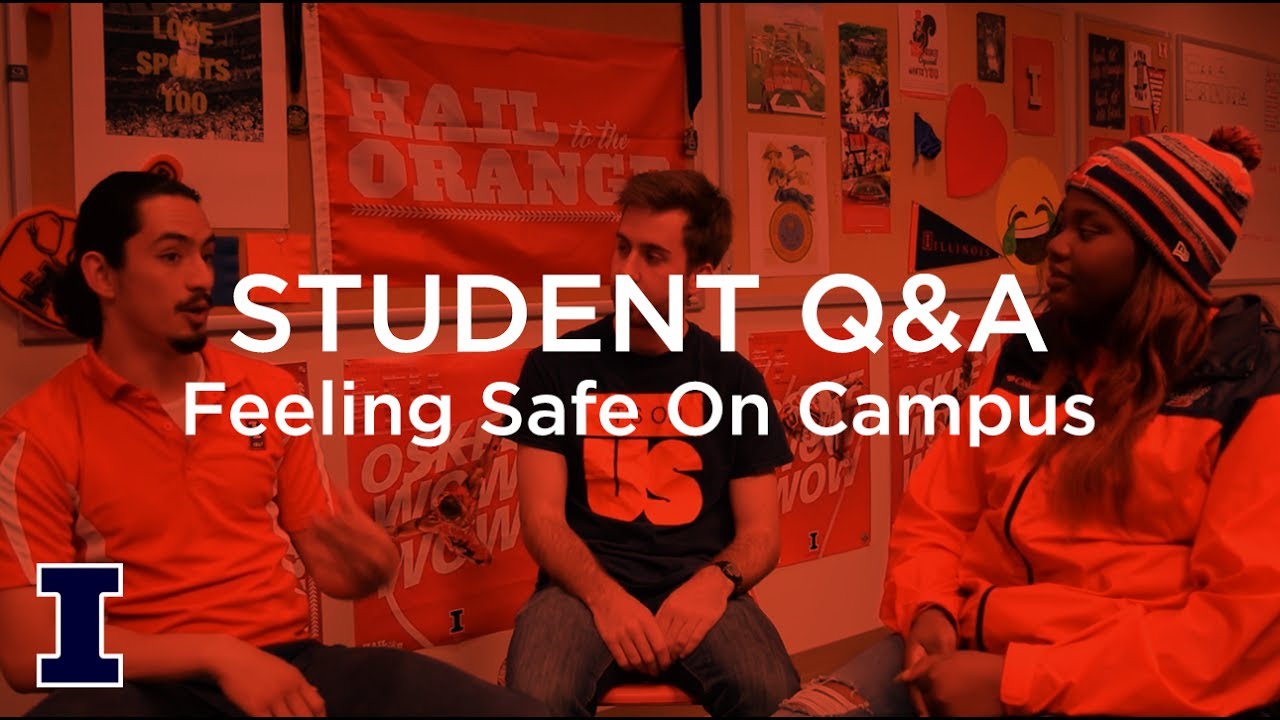 Student Q&A: Feeling Safe on Campus - YouTube