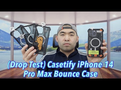 (Drop Test) Casetify iPhone 14 Pro Max Bounce Case - YouTube
