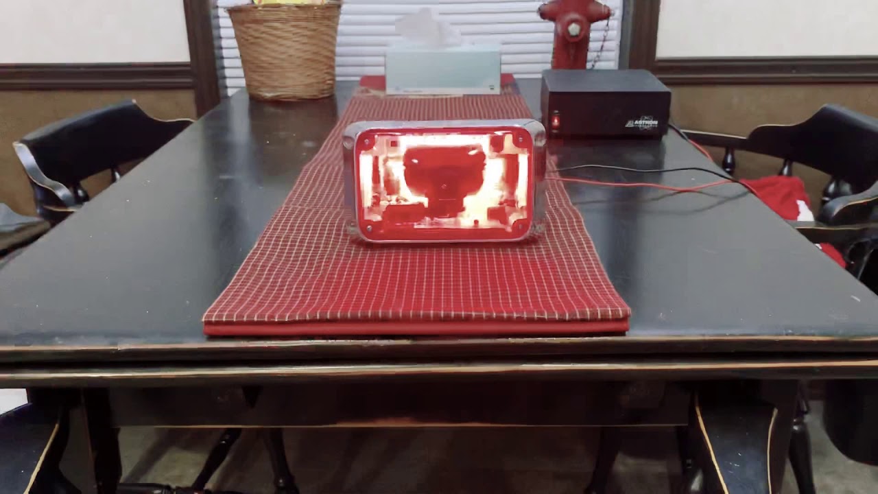 Whelen 64 Series rotator - YouTube