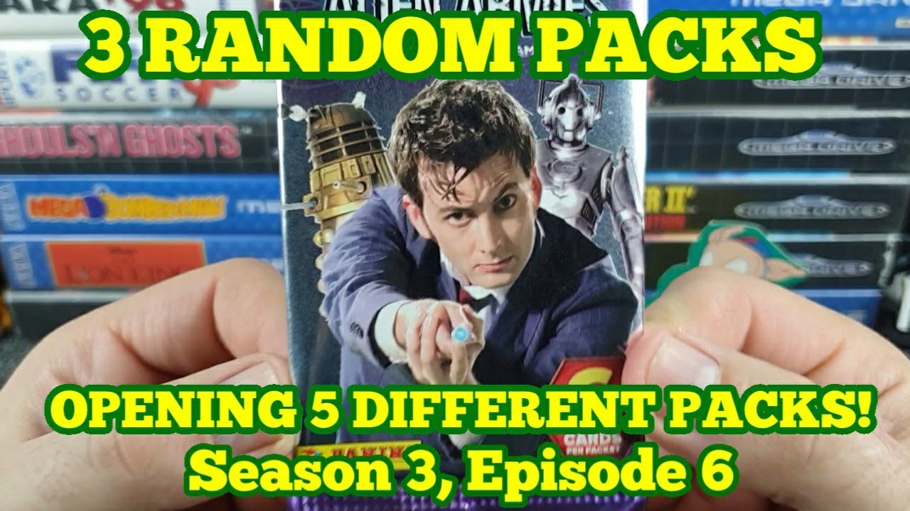 3 Random packs! Random trading cards and stickers openings! Season 3 ...