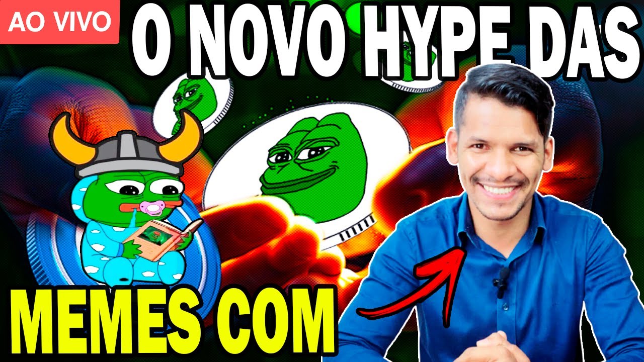 🔴AO VIVO!! PEPE COIN VAI COMEÇAR A SEGUNDA ONDA DE HYPE DAS MEMES ...