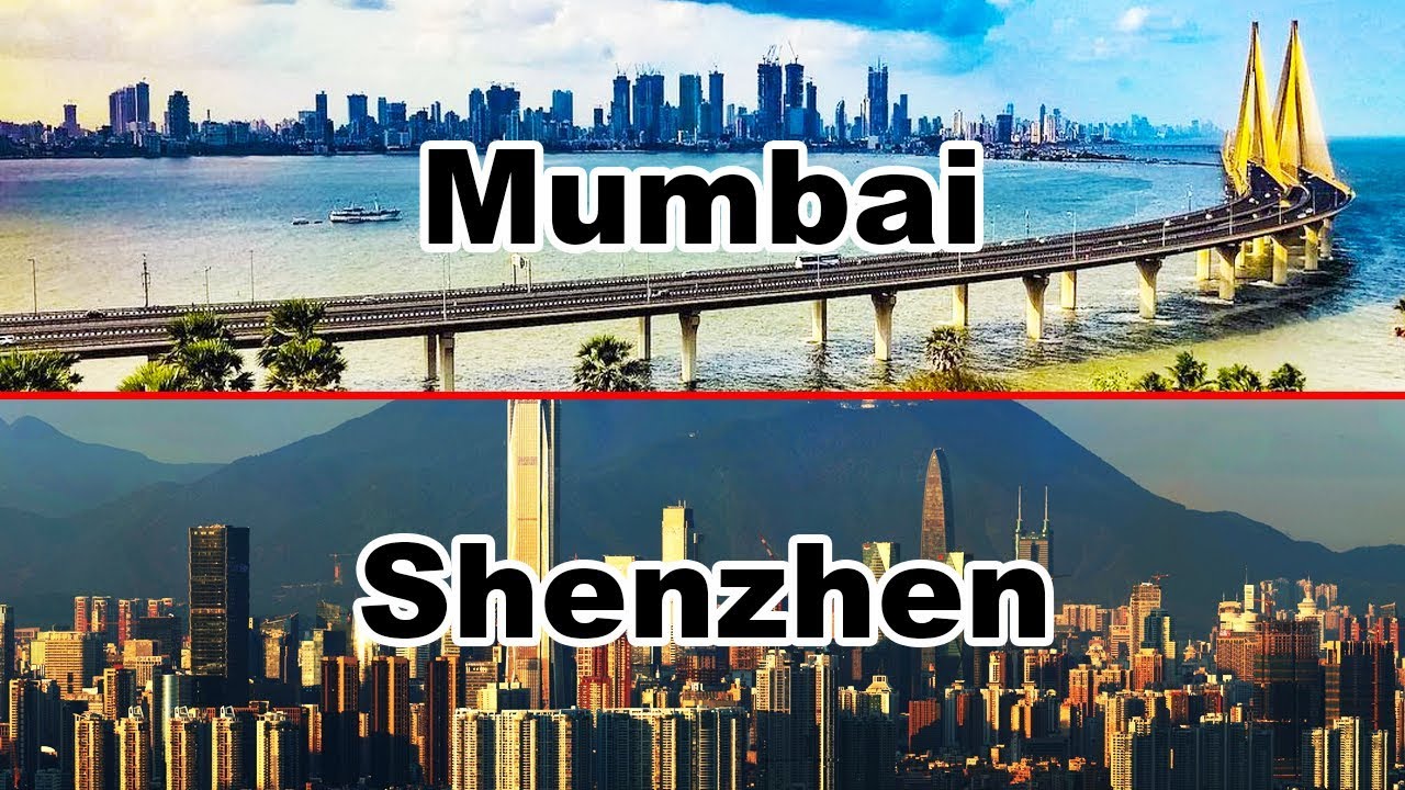 Mumbai vs Shenzhen City Comparison - YouTube