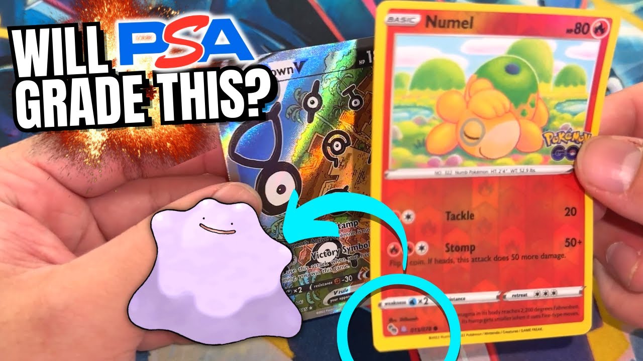 Sticking Peelable Ditto On Alternate Art Card And Grading It - YouTube