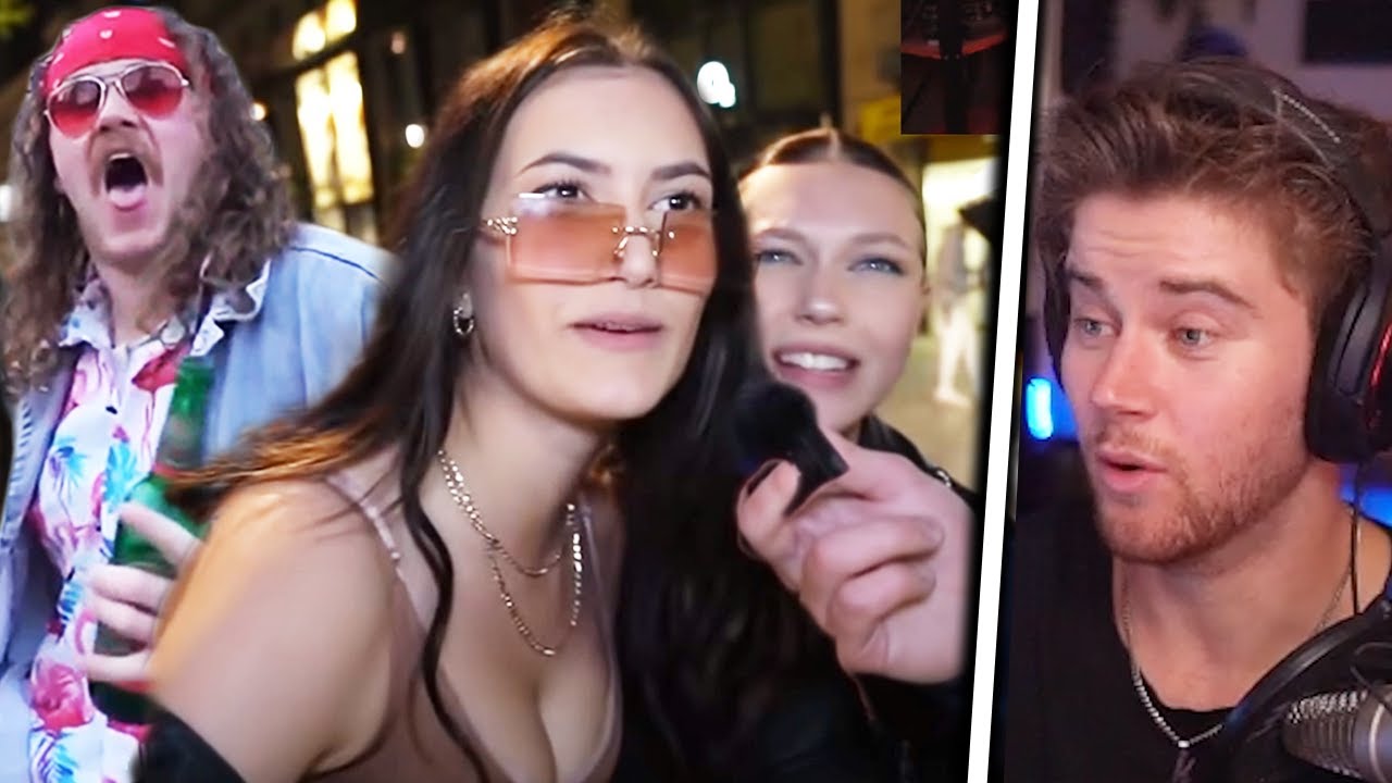 Sie gehen einfach alle fremd... wtf - TJ React auf Straßenumfrage - YouTube