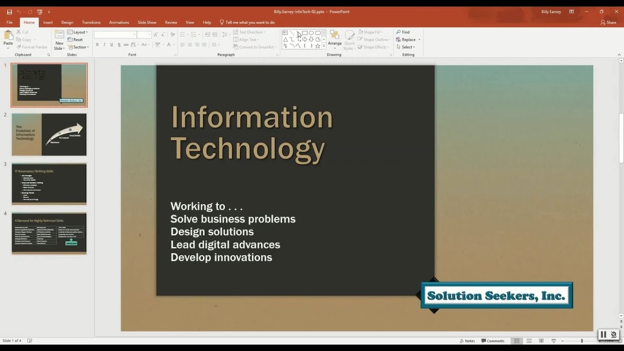 PowerPoint 2021 In Practice – Chapter 2 Guided Project 2-3 | Step-By ...