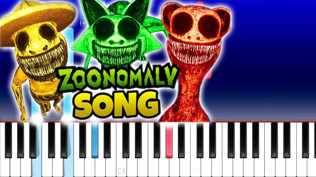 Zoonomaly - Nightmare in the Zoo (Piano Tutorial) - YouTube