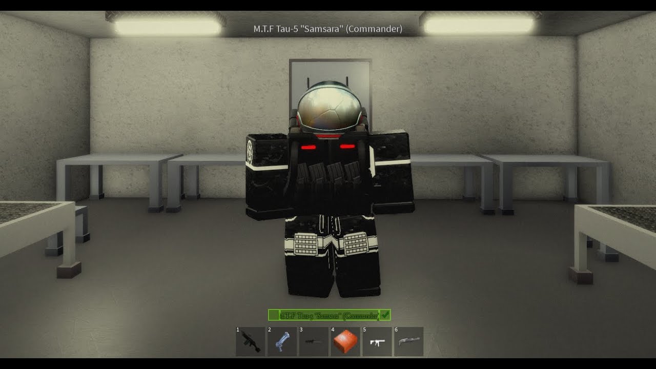 Roblox SCP M.T.F Tau-5 "Samsara" Commander (Avatar Build) - YouTube