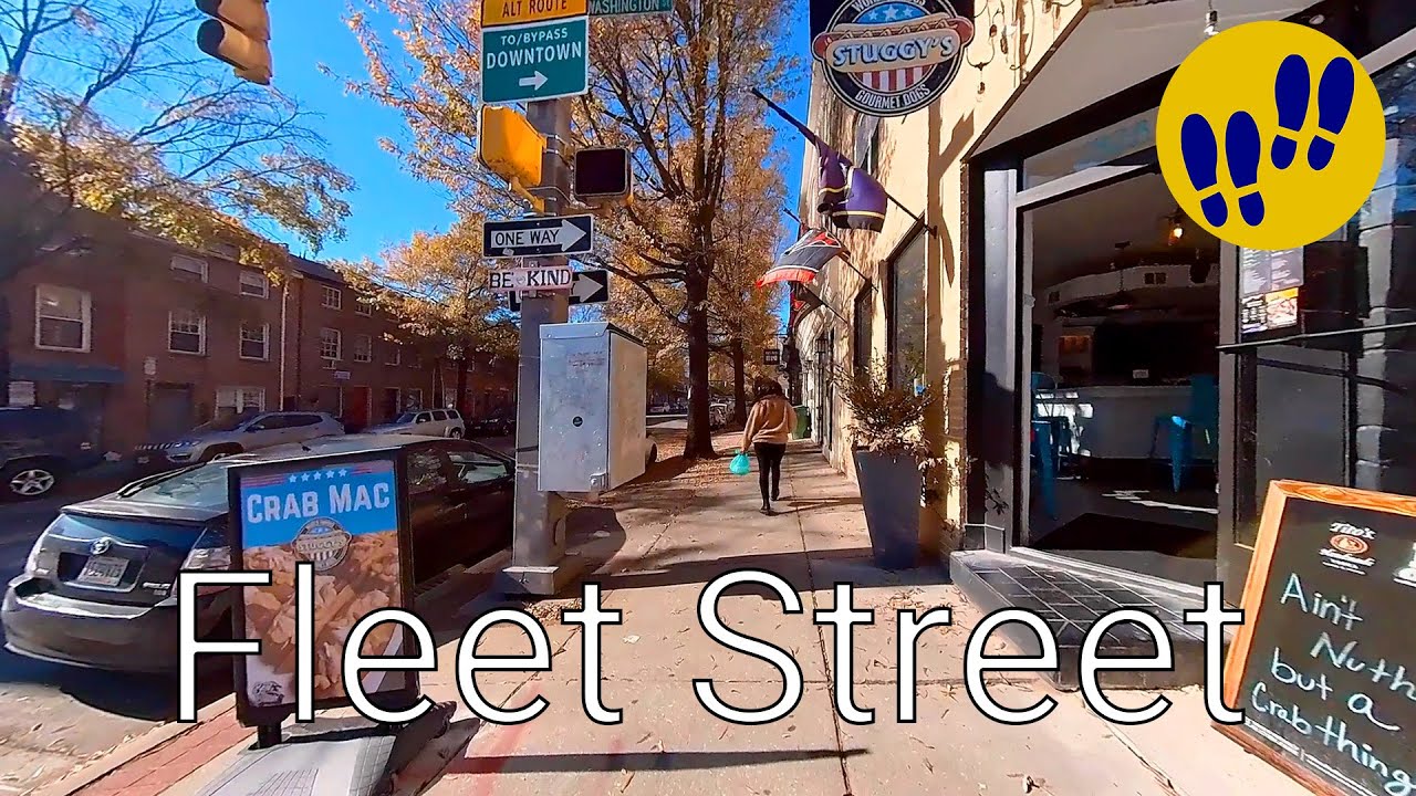 Walking Tour of Fells Point - Baltimore - YouTube