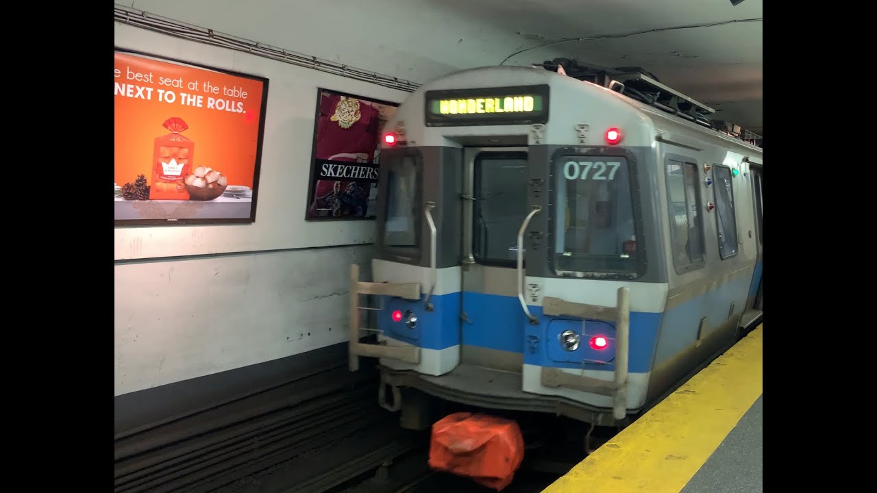 MBTA Blue Line Action Part 1 (February 2020) - YouTube