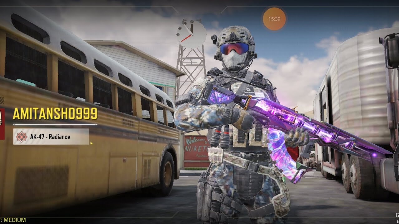 CODM new updates and free gun skin of AK-47 With legendary gameplay ...