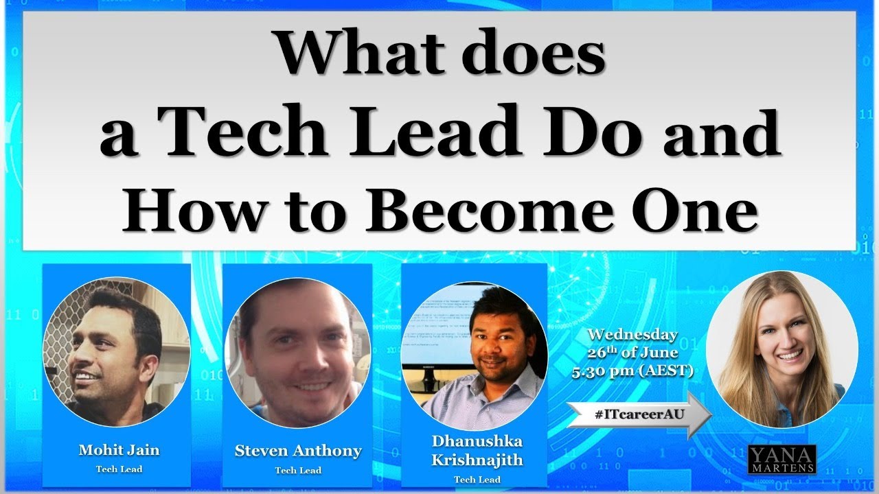 What does a Tech Lead Do and How to Become One - YouTube