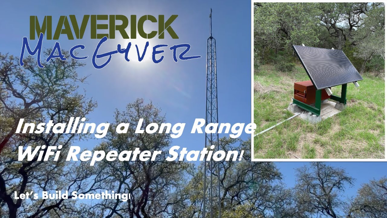 Radio Commander Solar Powered WiFi Repeater with Maverick MacGyver ...