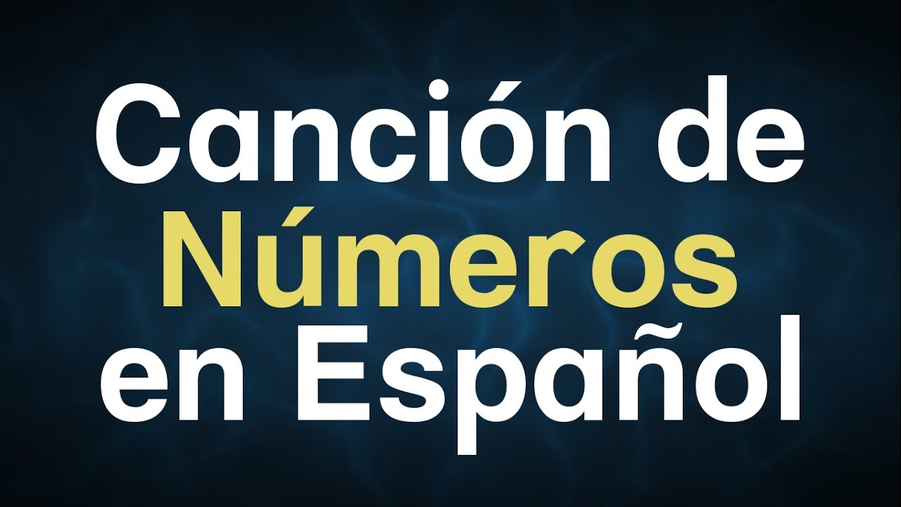 Xara's Animation: Spanish Numbers Song/Canción de Números en Español ...