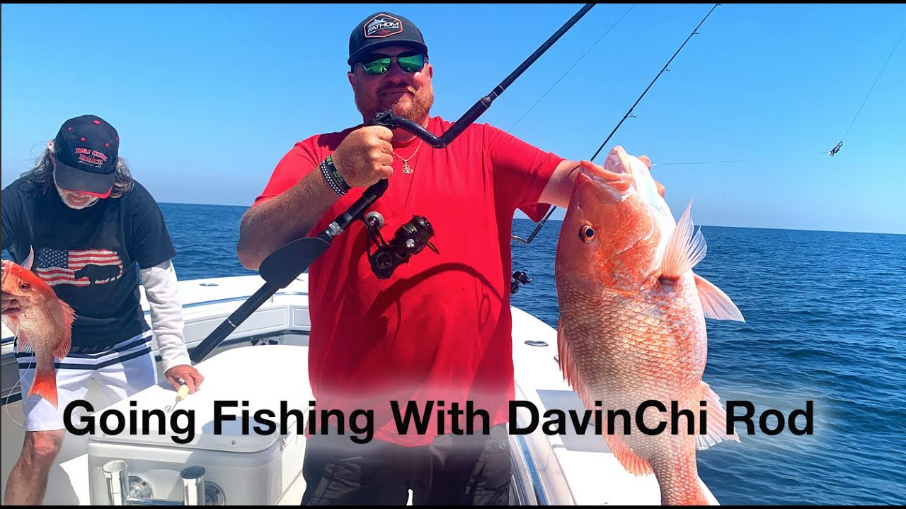Catching Big Red Snapper With DavinChi Rod - YouTube