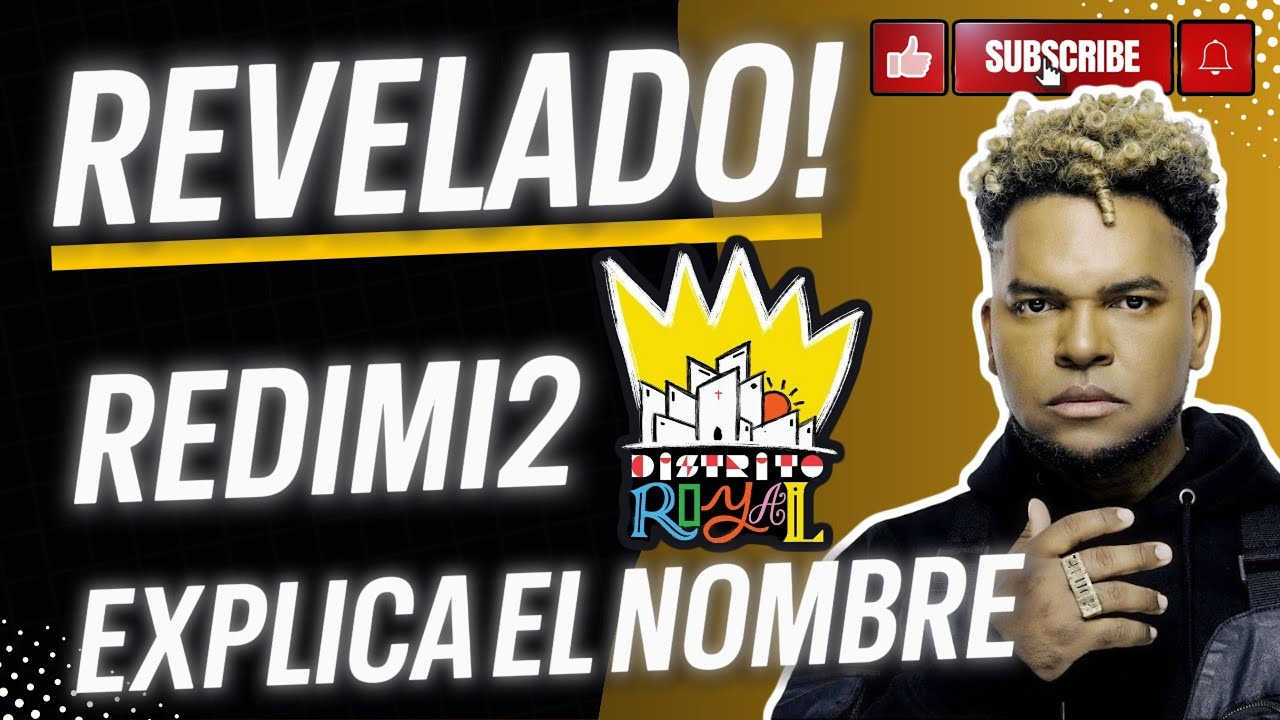 REVELADO! REDIMI2 EXPLICA EL NOMBRE 🤯👀‼️ - YouTube