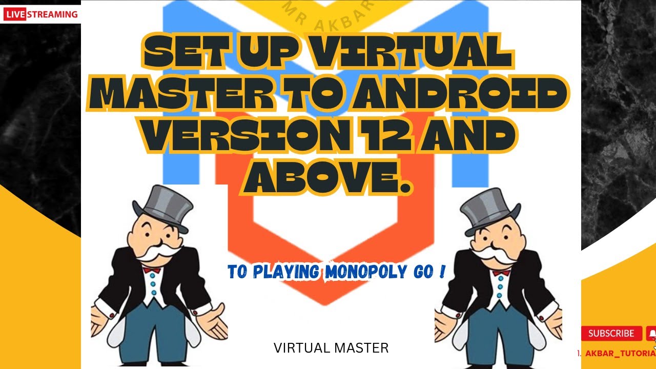 Monopoly Go ! 2024 SET UP VIRTUAL MASTER ANDROID 13 . - YouTube