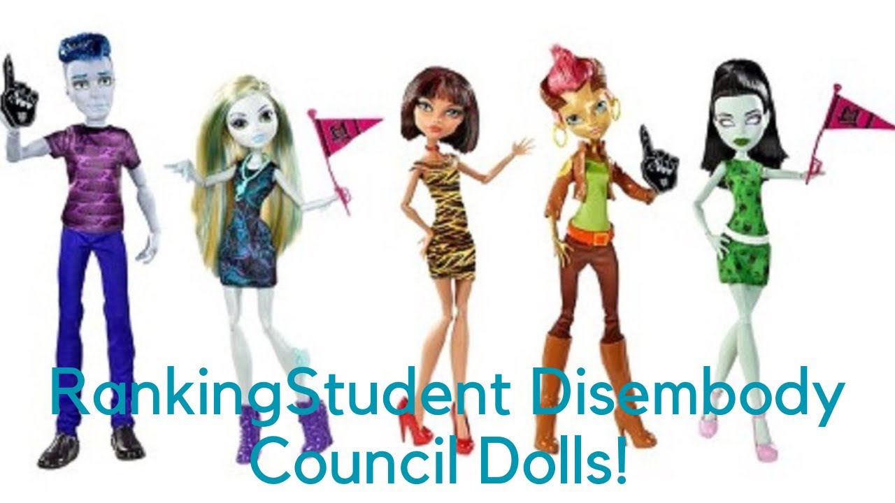 Ranking Every Monster High Student Disembody Doll! - YouTube